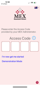 How do I access MEX with the Access code? – MEX User Guide