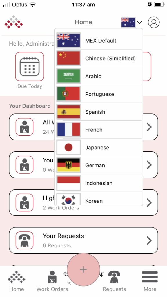 What languages do you support? – MEX User Guide