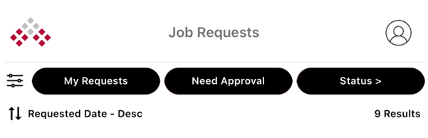 Request Listing – MEX User Guide