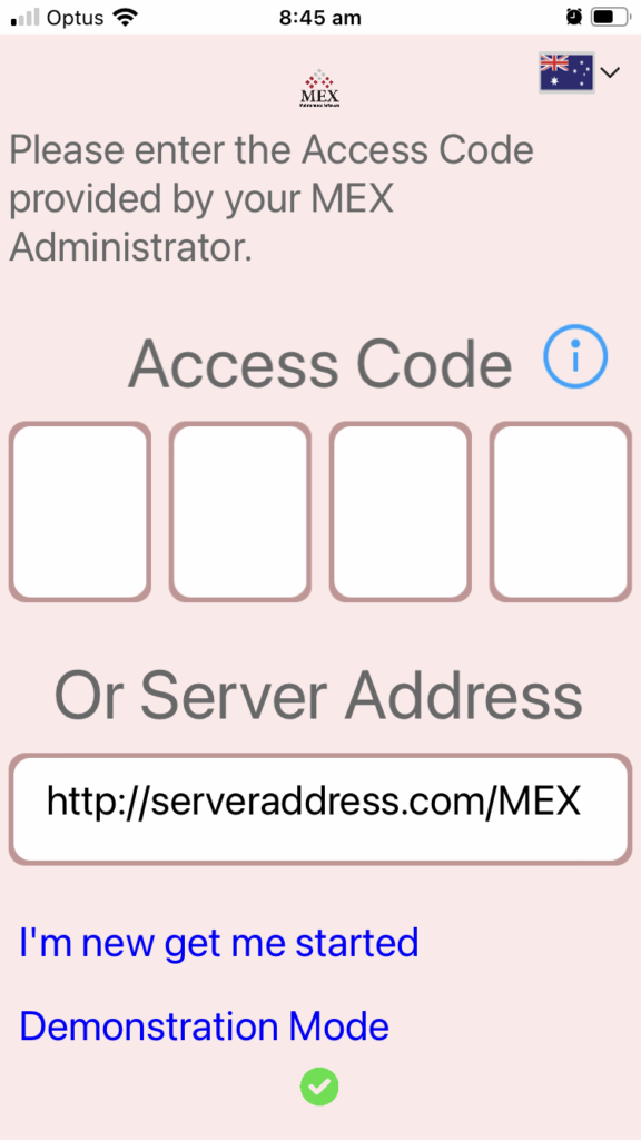 Change Database – MEX User Guide