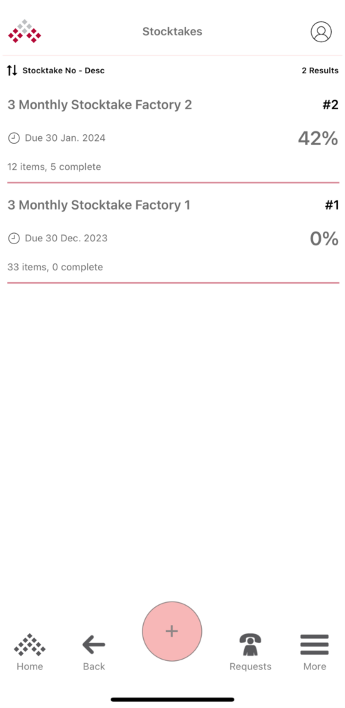 Stocktake Listing – MEX User Guide
