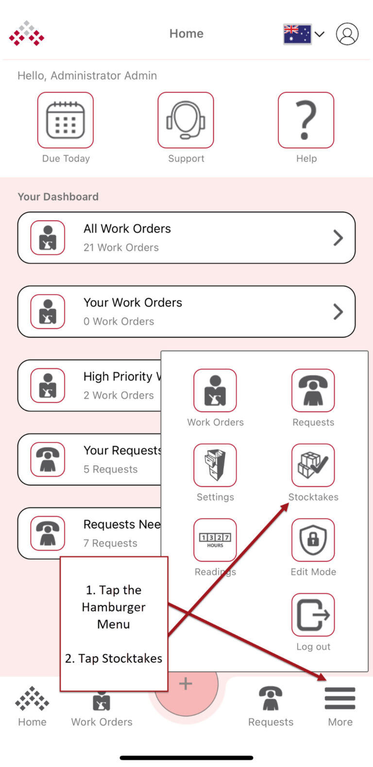 Stocktake Listing – MEX User Guide