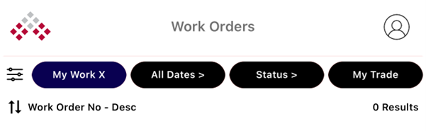 Work Order Lisiting – MEX User Guide