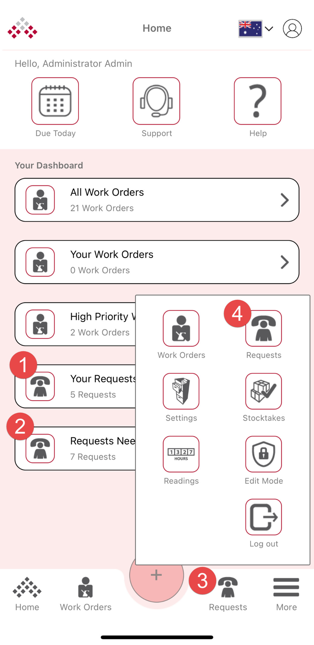 Request Listing – MEX User Guide