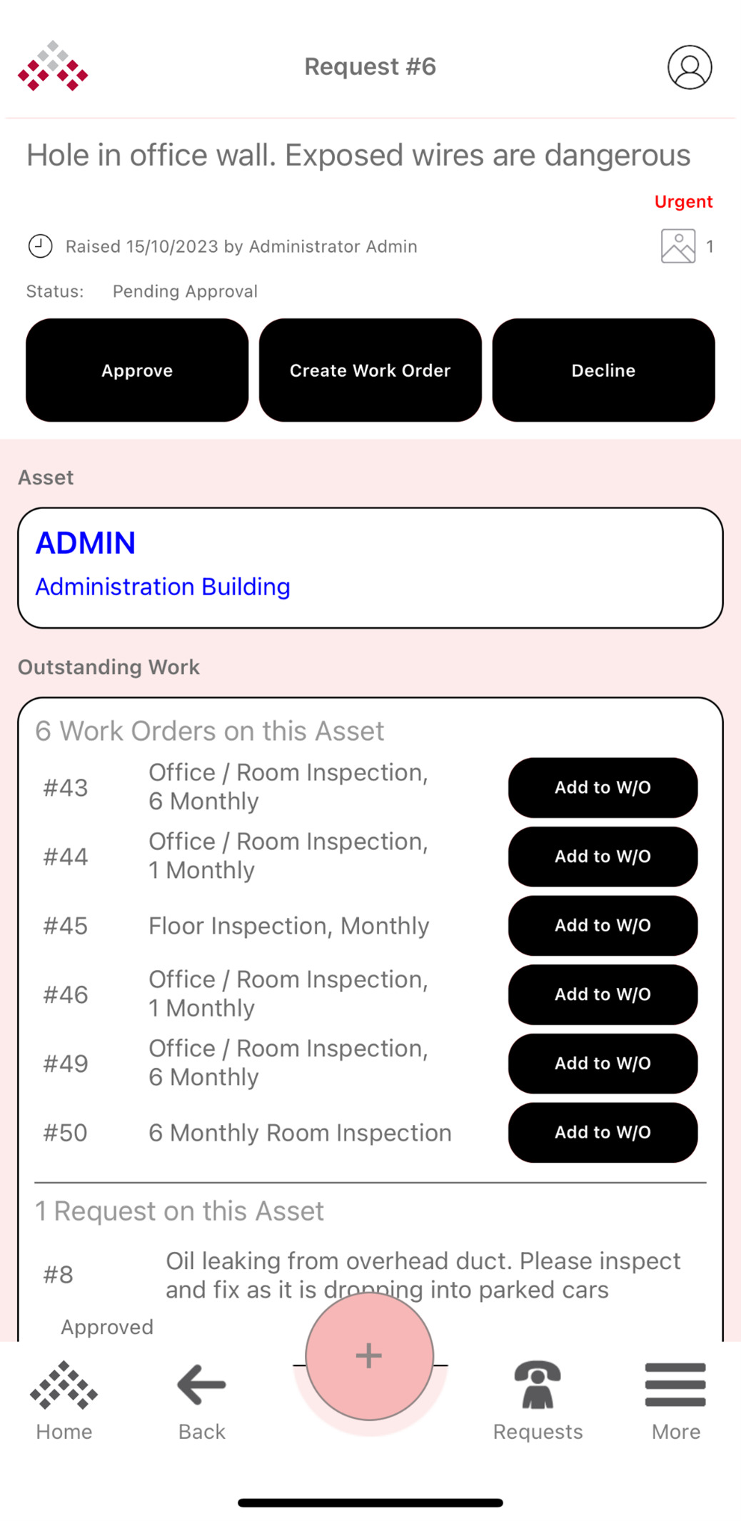 Request Details – MEX User Guide