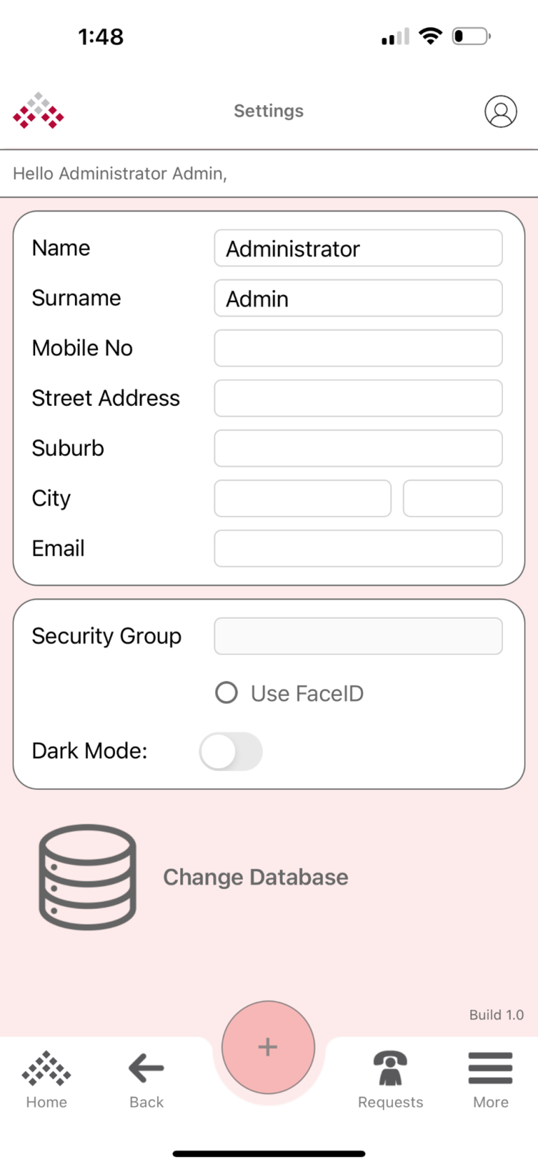 User Settings – MEX User Guide
