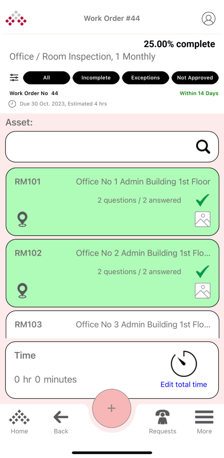 Work Order Details – MEX User Guide