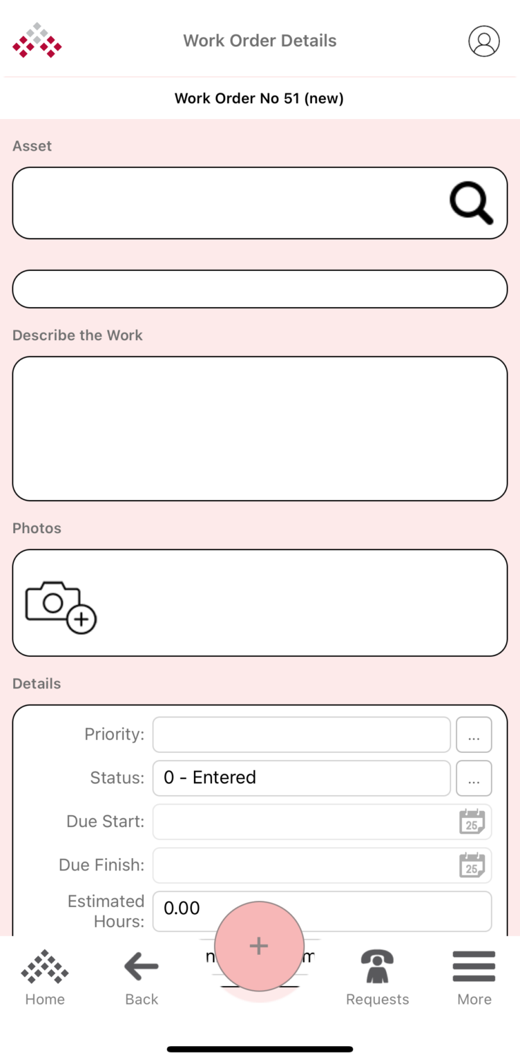Creating A New Work Order – MEX User Guide